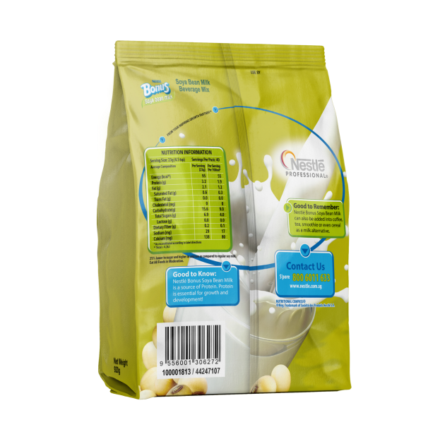 NESTLÉ Bonus Soya Bean Milk Less Sugar | Nestle Professional